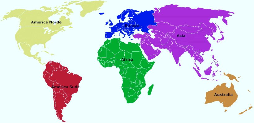 SOCIALES 6 y 7: 1 Lección: Geografía de los continentes.: 1 Lección ...