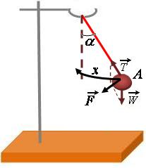 FÍSICA 11: 5 Lección: El péndulo simple: El péndulo simple