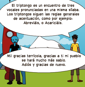 LENGUA CASTELLANA 6 y 7: 4 Lección: Triptongo.: Triptongo.