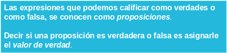 MATEMÁTICAS 6 y 7: 2 Lección: Proposiciones: 2 Lección: Proposiciones.